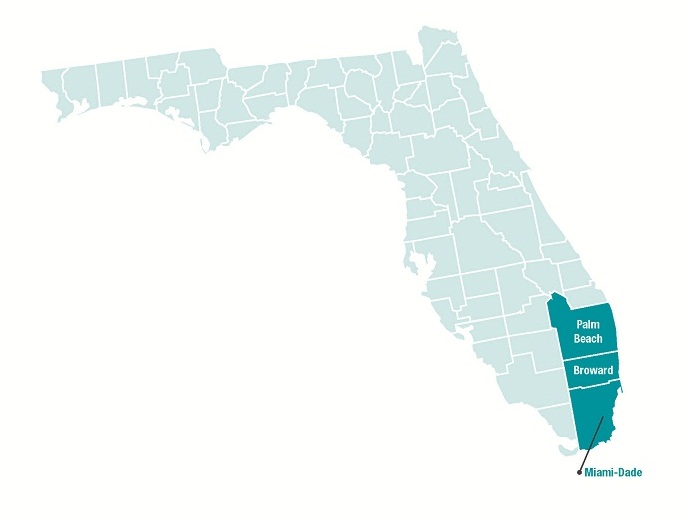 Molina Healthcare | Marketplace Service Area for Florida
